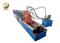China Aluminium Ceiling Track Panel Roll Forming Machine 50-200mm Width 5.5kw Motor for Advertising Panels for sale