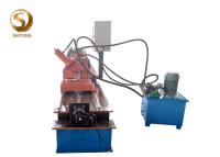 China Aluminium Ceiling Track Panel Roll Forming Machine 50-200mm Width 5.5kw Motor for Advertising Panels for sale