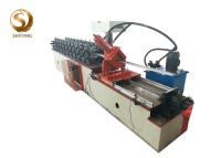 China Aluminium Ceiling Track Panel Roll Forming Machine 50-200mm Width 5.5kw Motor for Advertising Panels for sale