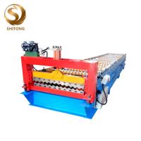China 836 Profile Design Galvanized Corrugated Steel Sheet Making Machine 1000mm Width 0.2-0.8mm Thickness 4kW Power for sale