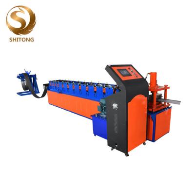 China cheap C shape steel purlin frame roll forming machine price for sale