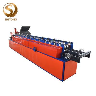 China cheap C shape steel purlin frame roll forming machine price for sale
