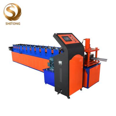 China cheap C shape steel purlin frame roll forming machine price for sale
