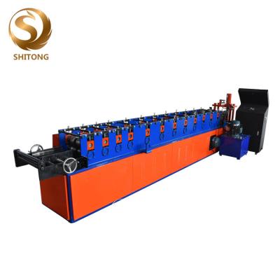 China cheap C shape steel purlin frame roll forming machine price for sale