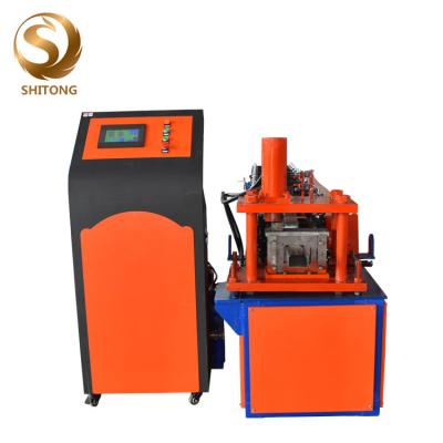China cheap C shape steel purlin frame roll forming machine price for sale