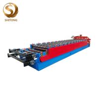 China double layer  roofing  steel  profile sheet  making machine with lamination for sale