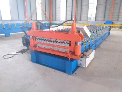 China 836-840 type double layer color roll forming machine for steel for sale