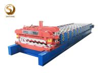 China Aluminium roofing sheet step tile sheet roll forming making machine for sale