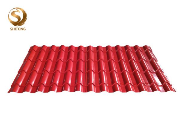 Color steel cold glazed metal tile panel plate bamboo type roof roll forming machine