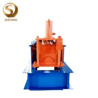 China Automatic 321 Ridge Cap Cold Roll Forming Machine 0.3-1.0mm Thickness 8-12 m/min Speed for sale