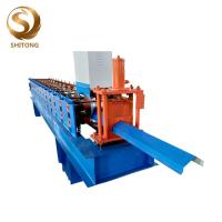 China Automatic 321 Ridge Cap Cold Roll Forming Machine 0.3-1.0mm Thickness 8-12 m/min Speed for sale