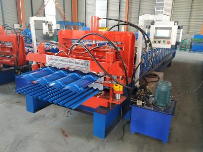 Китай double layer wall panel roll forming machine for making steel sheet продается