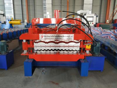 Китай double layers roll forming machine for making PPGI material roof sheet продается