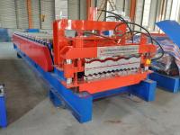 China double layers roll forming machine for making PPGI material roof sheet for sale