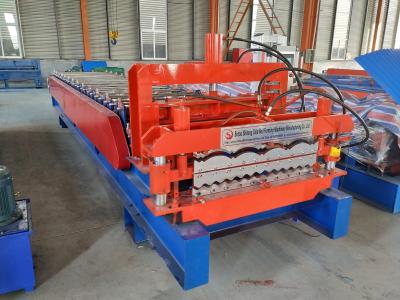 China new type double layers roof panel roll forming machine made in China for sale