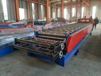 China 868-836 model double layer roofing colored corrugated sheet  cold roll forming making machine for sale