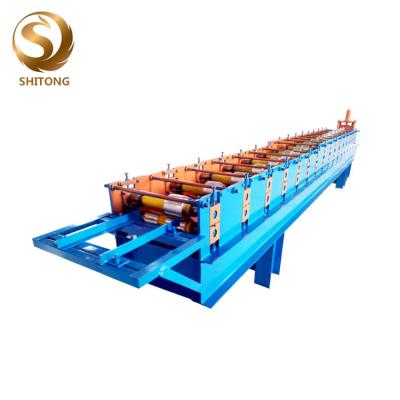 China Good quality color coated steel roof ridge cap roll forming machine for sale