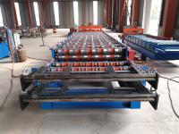 China hot sale double layer roofing sheet roll forming machine cost for sale