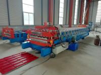 China metal roofing steel sheet double layer roll forming machine for sale