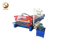 China 750 colored steel deck wall panel tile roll forming machine producetion line machine for sale