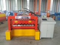 China Automatic Floor Decking Plate Colored Steel Sheet Cold Roll Forming Machine 22KW 20-25m/min Production for sale