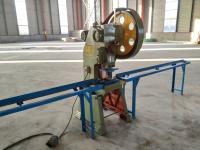 China automatic aluminium steel sheet  high precision roll punching logo machine for sale