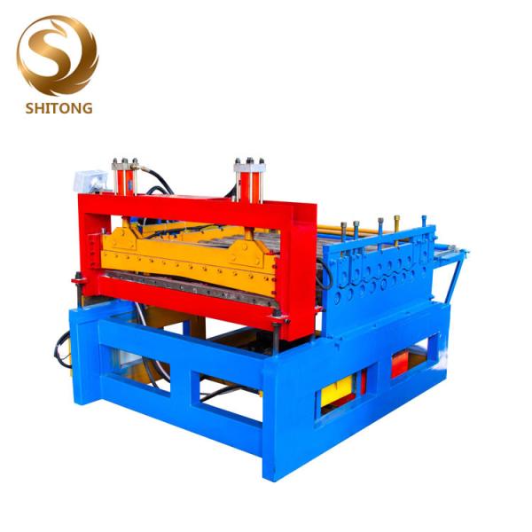 automatic hydraulic steel sheet plate cutting and leveling machine