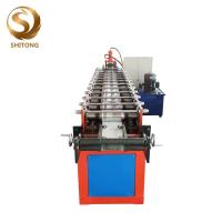 China ce certificate carving roller shutter slat roll forming machine for sale