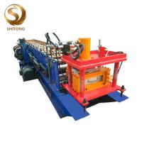China Customized Steel Door Frame Roll Forming Machine 7.5KW 20 Rows 15-20 m/min Production Speed for sale