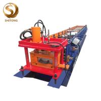 China Customized Steel Door Frame Roll Forming Machine 7.5KW 20 Rows 15-20 m/min Production Speed for sale