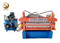 China Customized corrugated sheet double layer roll forming machine in Botou for sale