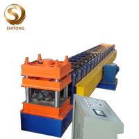 China Highway Guardrail 2 Waves Roll Forming Machine | 22 kW Power | 8-10 m/min Production for sale