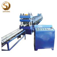 China Highway Guardrail 2 Waves Roll Forming Machine | 22 kW Power | 8-10 m/min Production for sale