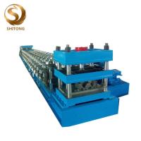 China Highway Guardrail 2 Waves Roll Forming Machine | 22 kW Power | 8-10 m/min Production for sale