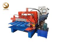 China Customized corrugated sheet double layer roll forming machine in Botou for sale