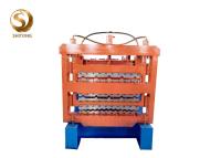 China Full automatic three layer metal roofing sheet forming making machine for sale