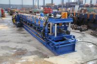China Custom Aluminum Rain Gutter Roll Forming Machine 0.7-1.2mm Thickness 22 Forming Steps 11KW Hydraulic Power for sale