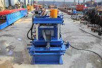 China Custom Aluminum Rain Gutter Roll Forming Machine 0.7-1.2mm Thickness 22 Forming Steps 11KW Hydraulic Power for sale