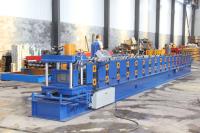 China Custom Aluminum Rain Gutter Roll Forming Machine 0.7-1.2mm Thickness 22 Forming Steps 11KW Hydraulic Power for sale