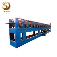 China Door Frame Section Roll Forming Machine with Punching Station - 7.5KW Power, 15-20 m/min Production Speed for sale