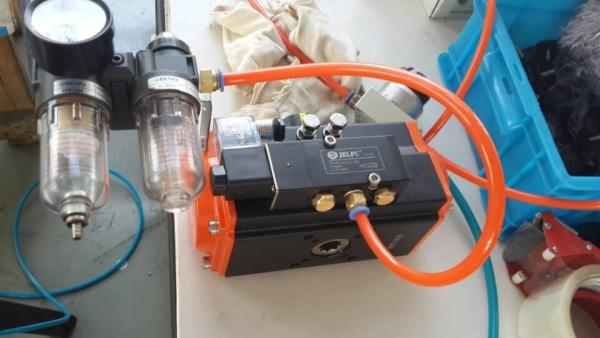 Quality Aluminum Rack And Pinion Pneumatic Actuator Double Action Pneumatic Actuator For for sale