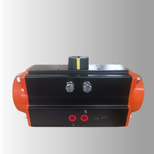 Quality Pneumatic Rack And Pinion Actuator Aluminum Alloy Pinion Actuator For 32mm To 400mm for sale