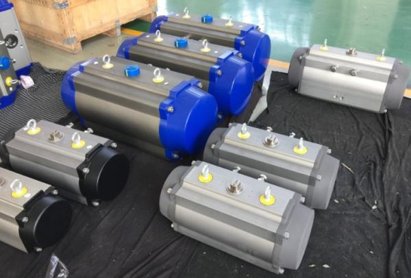 Quality Dual Action Rack And Pinion Actuator Compact 90 Degree Rotary Actuator for sale