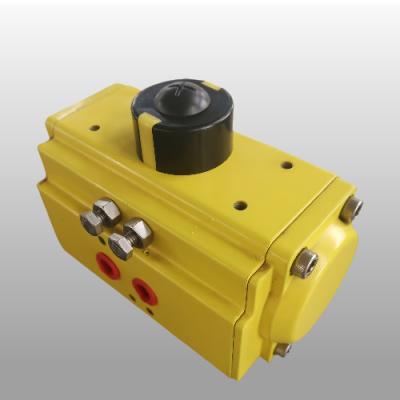 China DA Air Torque Pneumatic Actuator Custom Double Acting Rotary Actuator Compact for sale