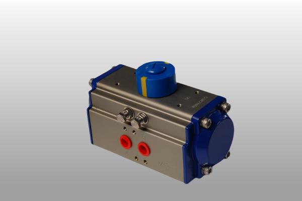 Quality ISO 5211 Rack And Pinion Actuator 63mm Pneumatic Valve Cylinder for sale