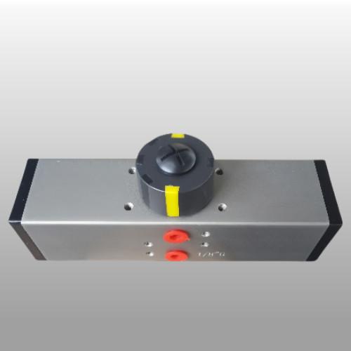 Quality Hard Anodizing Double Acting Valve Actuator  135 / 180 Degree Pneumatic Rotary Actuator for sale