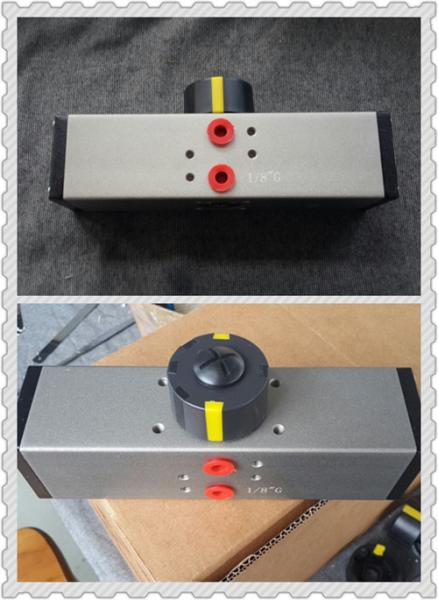 Quality Hard Anodizing Double Acting Valve Actuator 135 / 180 Degree Pneumatic Rotary for sale