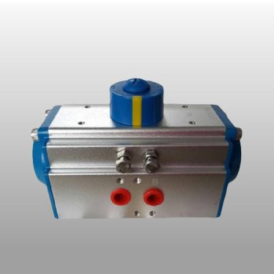China Silver Body Single Action Pneumatic Actuator FC / FO Spring Return Pneumatic Actuator for sale