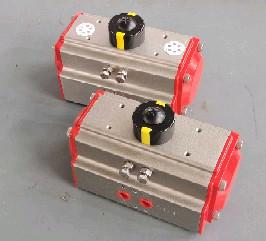 Quality Hard Anodizing Single Action Pneumatic Actuator Simple Effect Pneumatic Valve for sale