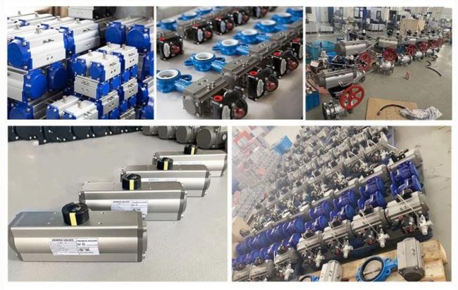 Single Action Pneumatic Actuator for Ball and Butterfly Valves